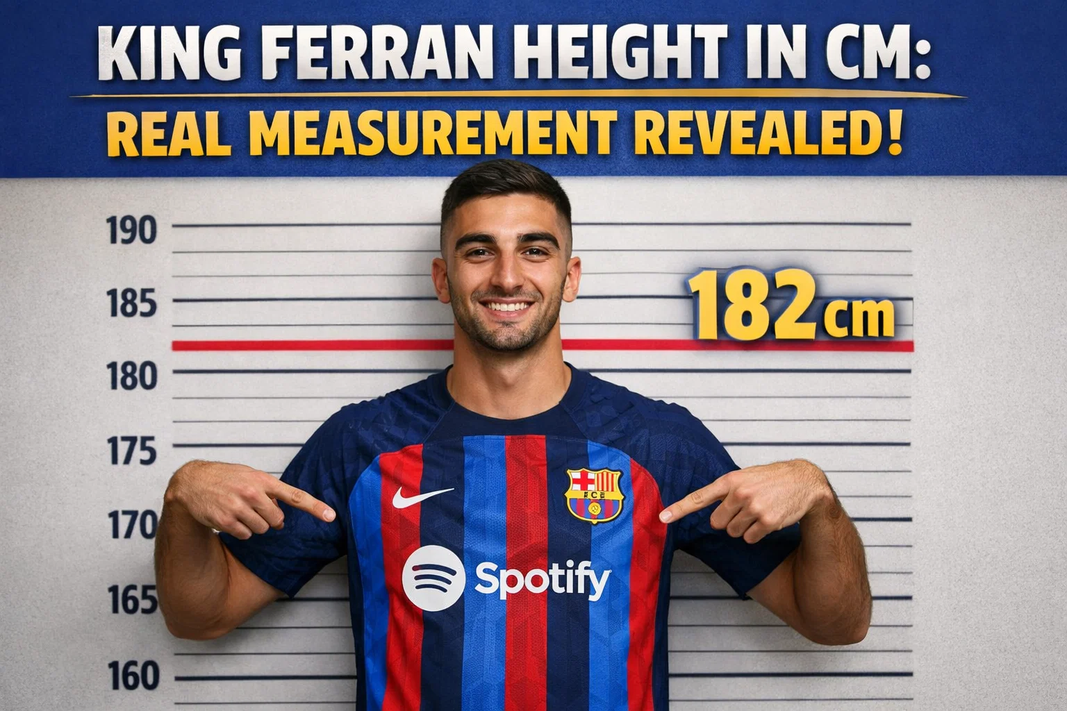 King Ferran Height in CM: Real Measurement Revealed